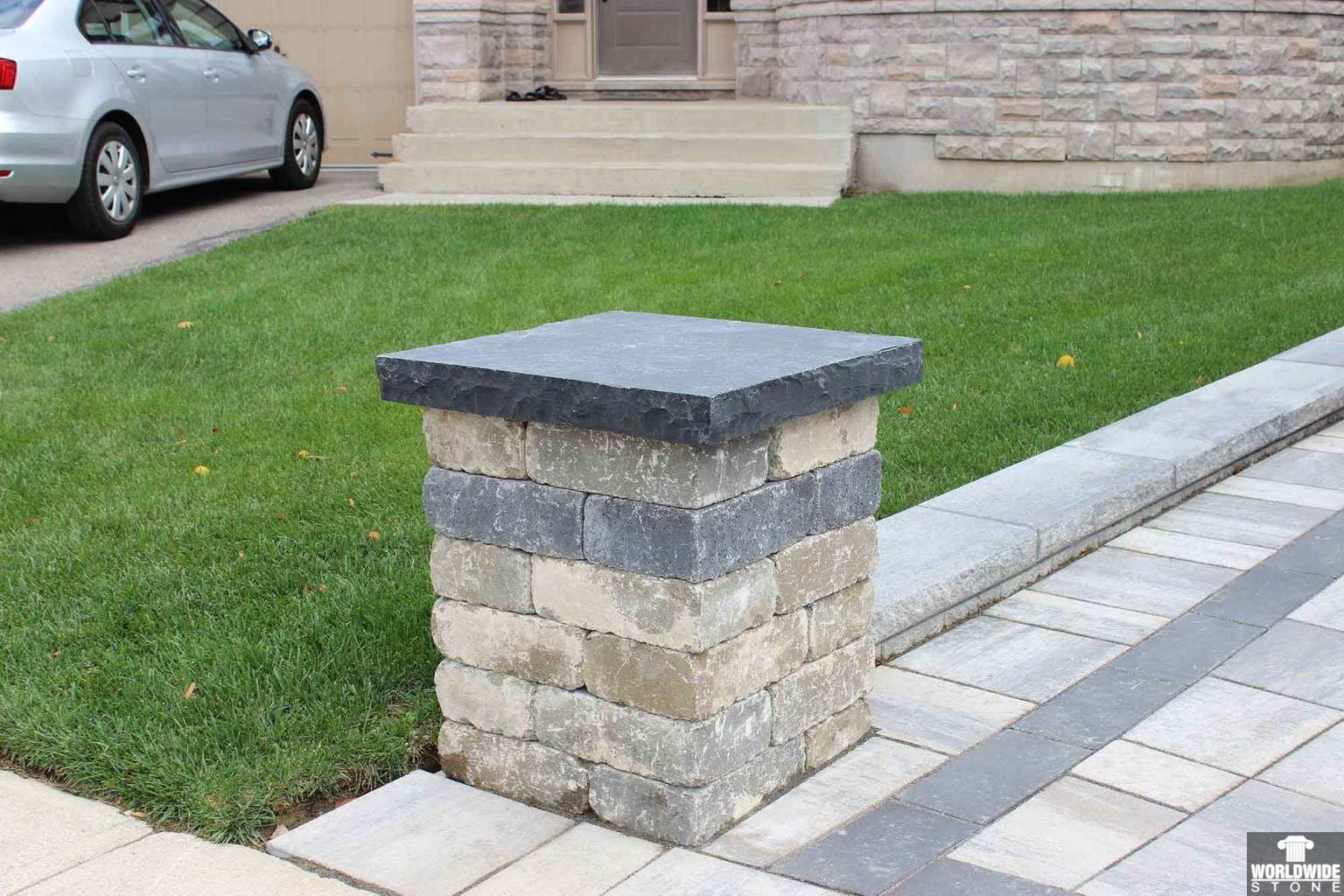 Pier Caps Natural Stone for Landscaping Brampton, Mississauga, toronto